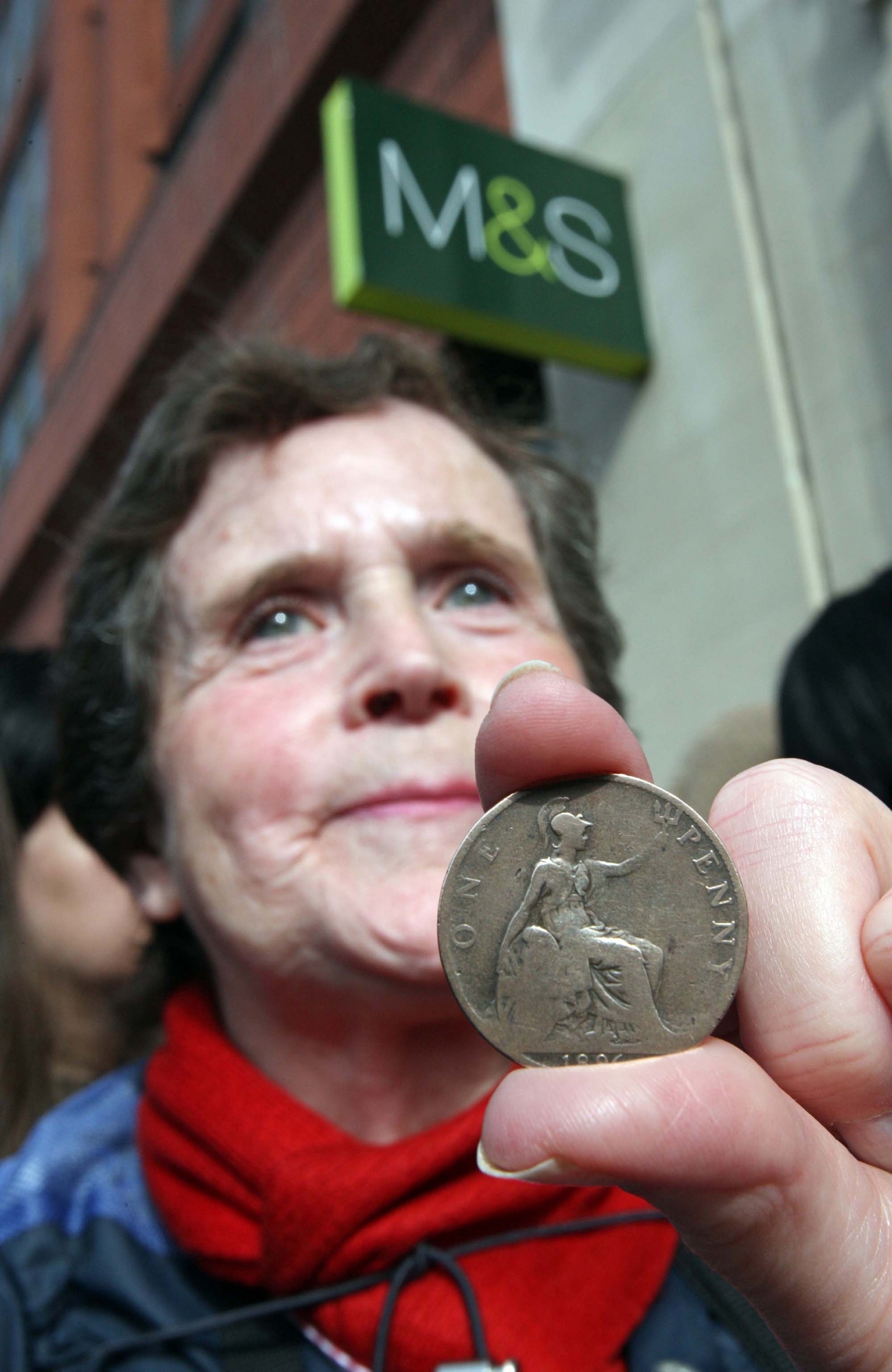 Shoppers flock to M&S Penny Bazaars