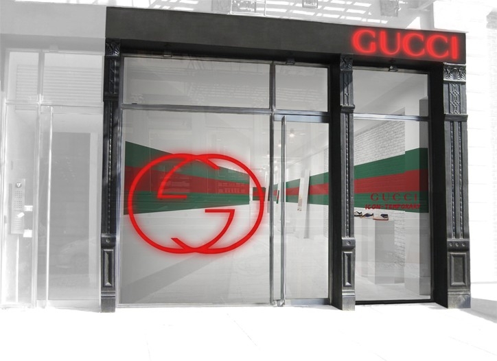 Gucci to set up pop-up shop