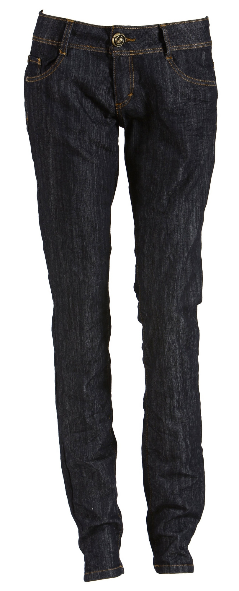 Yumi tries skinny denim on for size