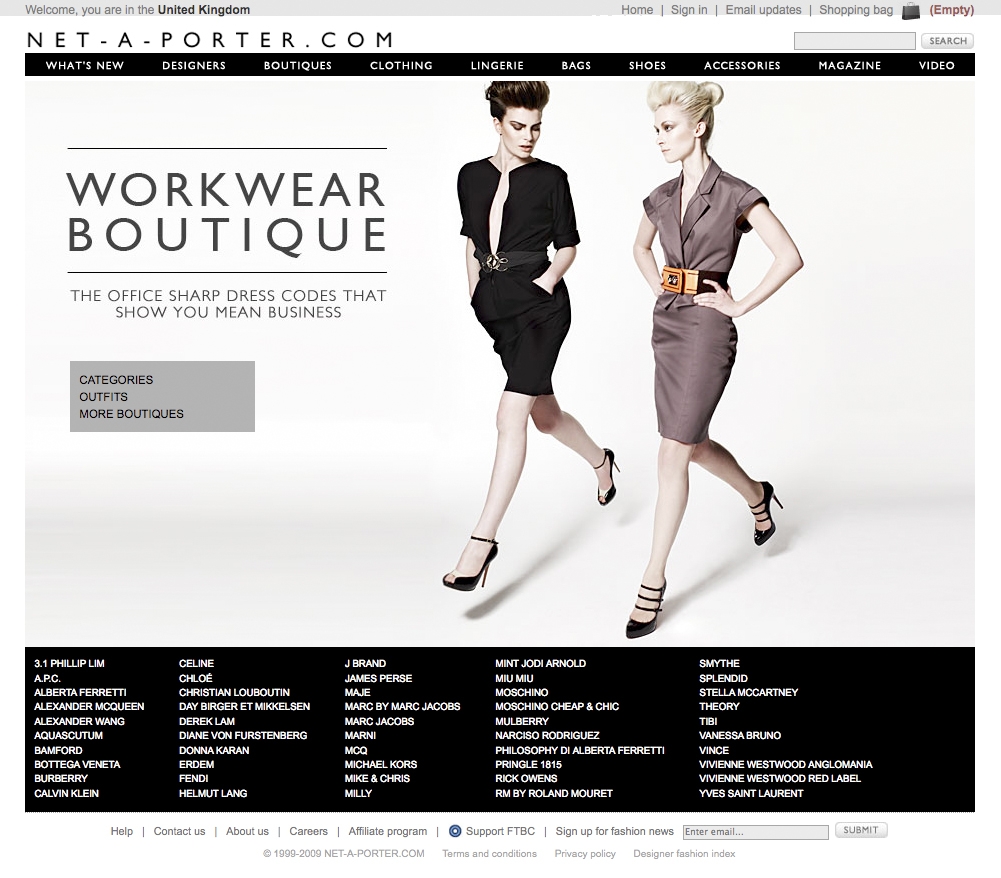 Net-a-porter will not float