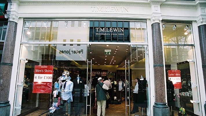 TM Lewin, Regent Street
