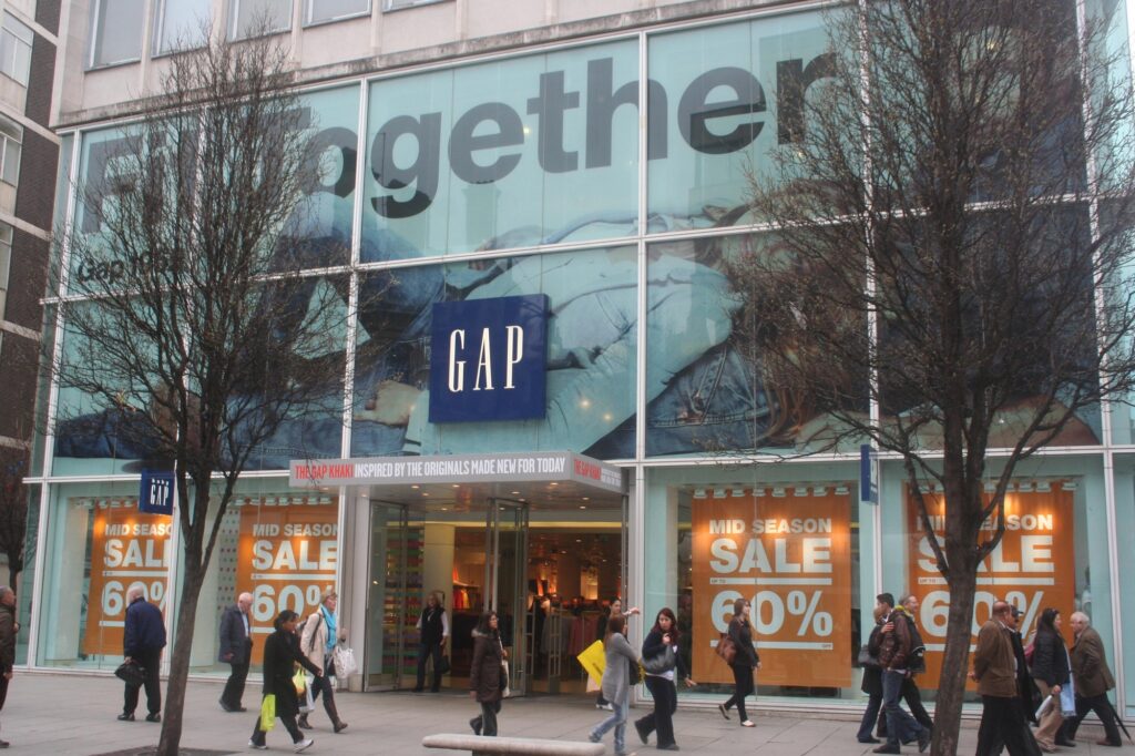 Gap, Oxford Street