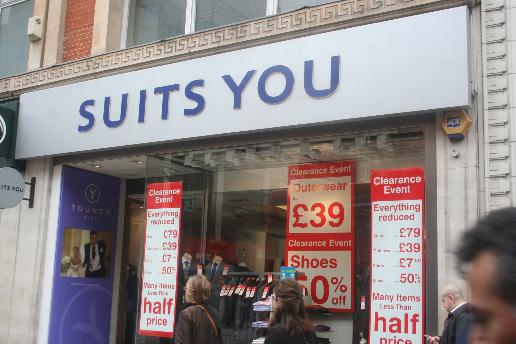 Suits You, Oxford Street