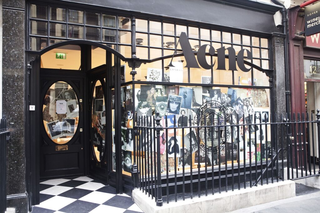 Acne London store opens its doors