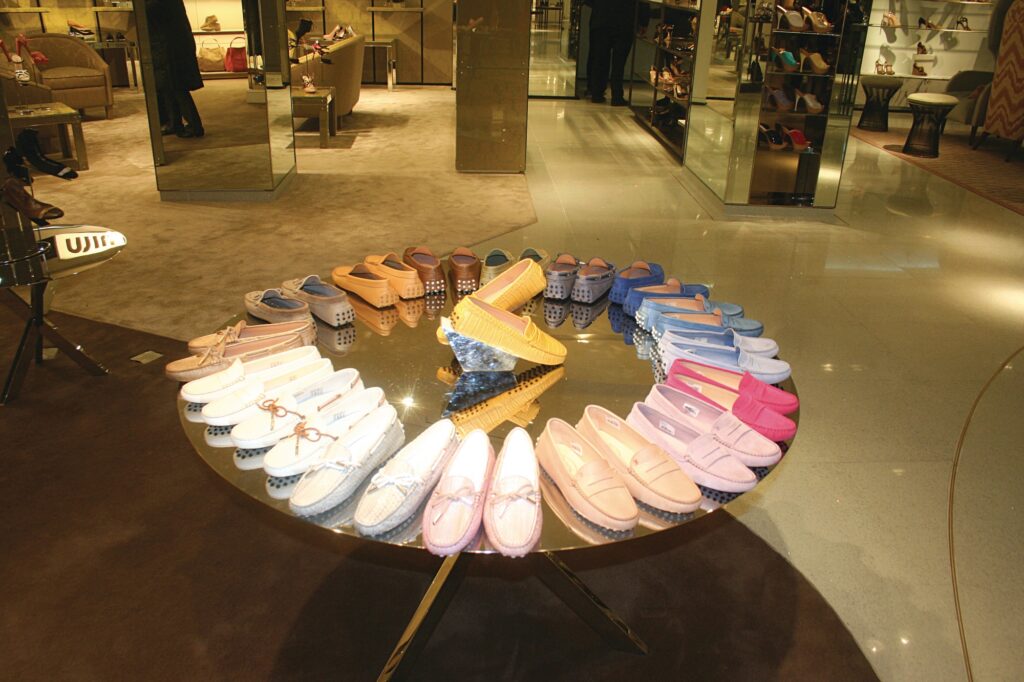 Harrods London, Women's Shoe Department