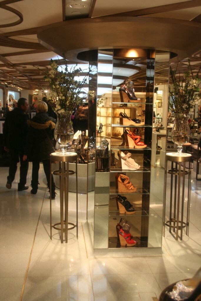 Harrods London, Women's Shoe Department