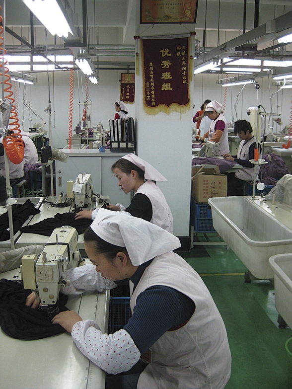 Production capacity on the rise in China