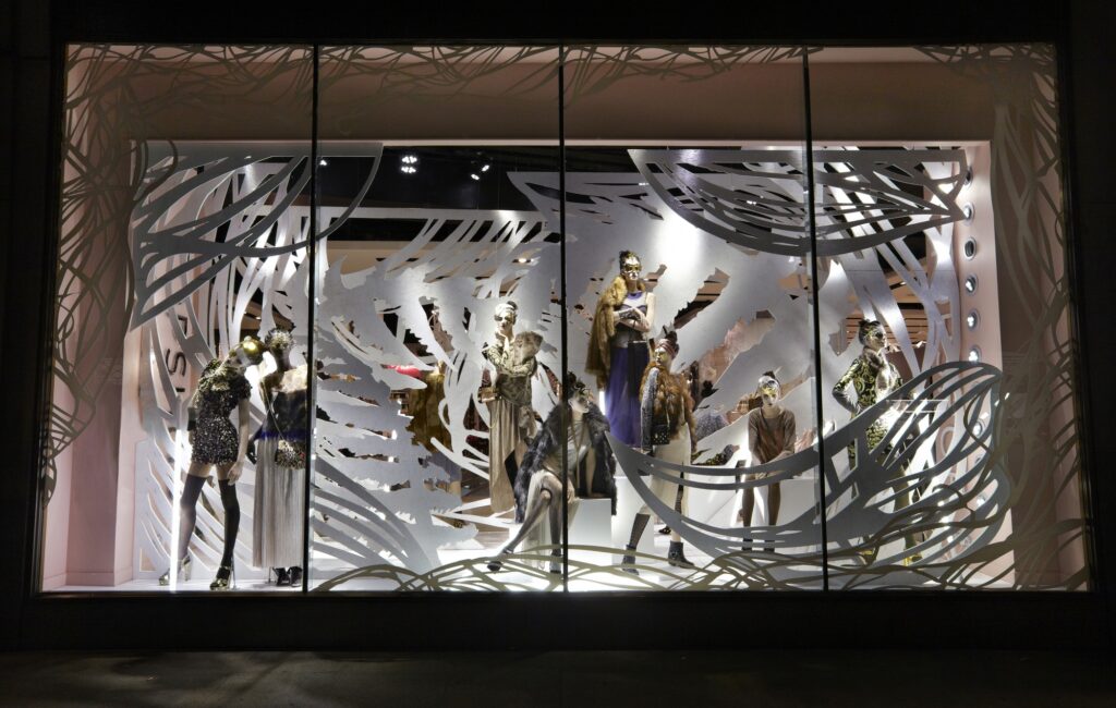 A festive room with a view