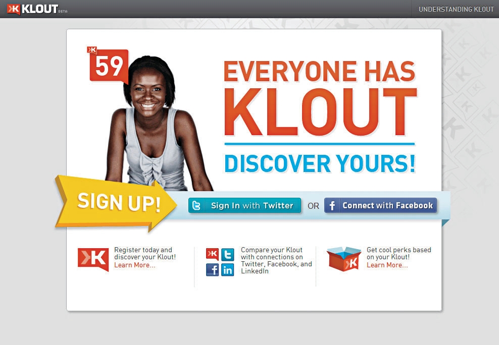 Klout versus PeerIndex