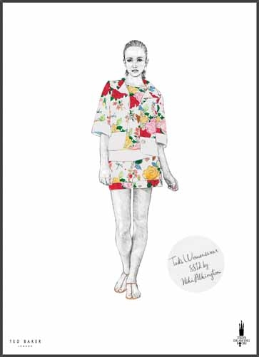 Ted Baker is quick on the draw