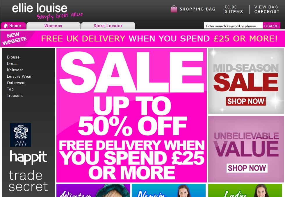 Fashion retailer Ellie Louise falls into administration