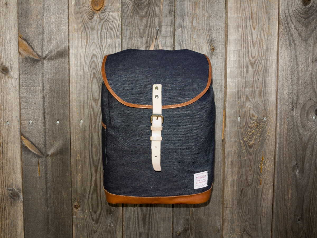Sandqvist x Denim Demon: a match made in backpack heaven
