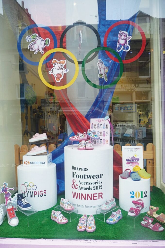 IMAGE GALLERY: Olympics themed shop windows