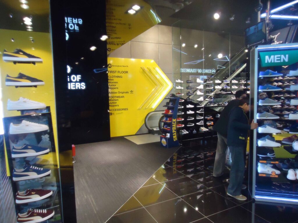 JD Sports, New Street, Birmingham