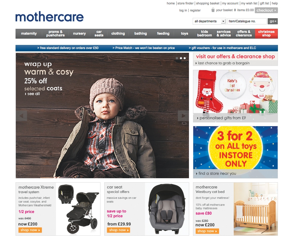 Mothercare's like-for-likes grow