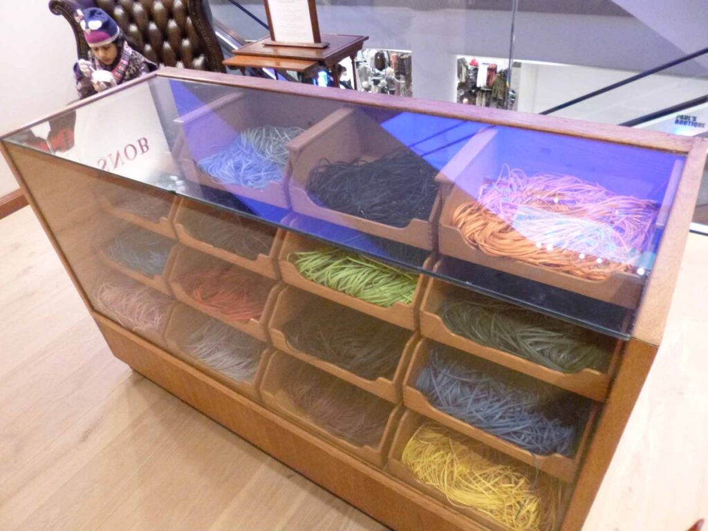 Men’s shoe department, Selfridges