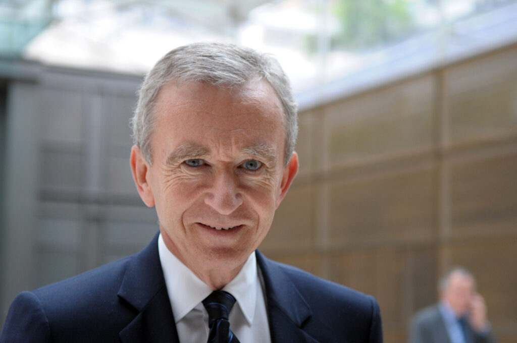 LVMH’s Arnault decorated by Prince Charles