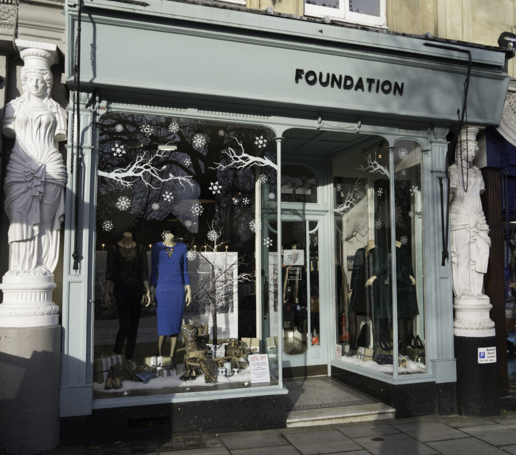 Christmas window competition: Foundation