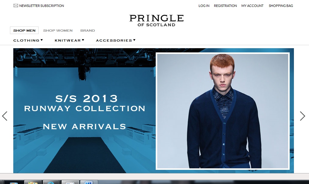 Pringle of Scotland to show at London Collections: Men