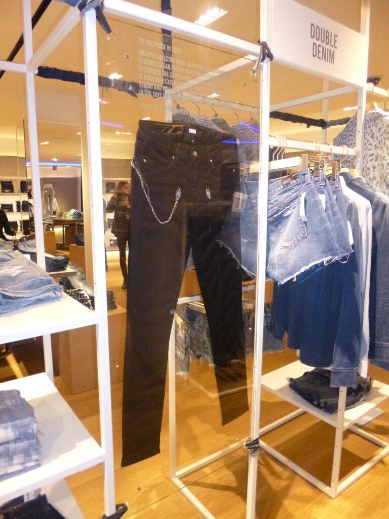 Denim Studio, Selfridges, Oxford Street, London