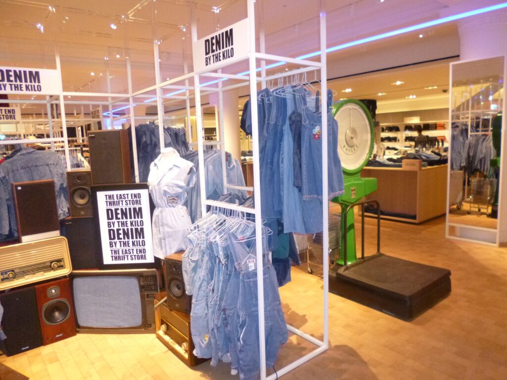 Denim Studio, Selfridges, Oxford Street, London