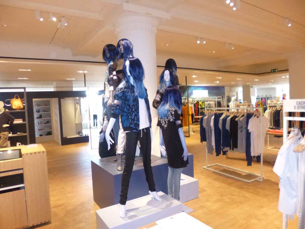 Denim Studio, Selfridges, Oxford Street, London