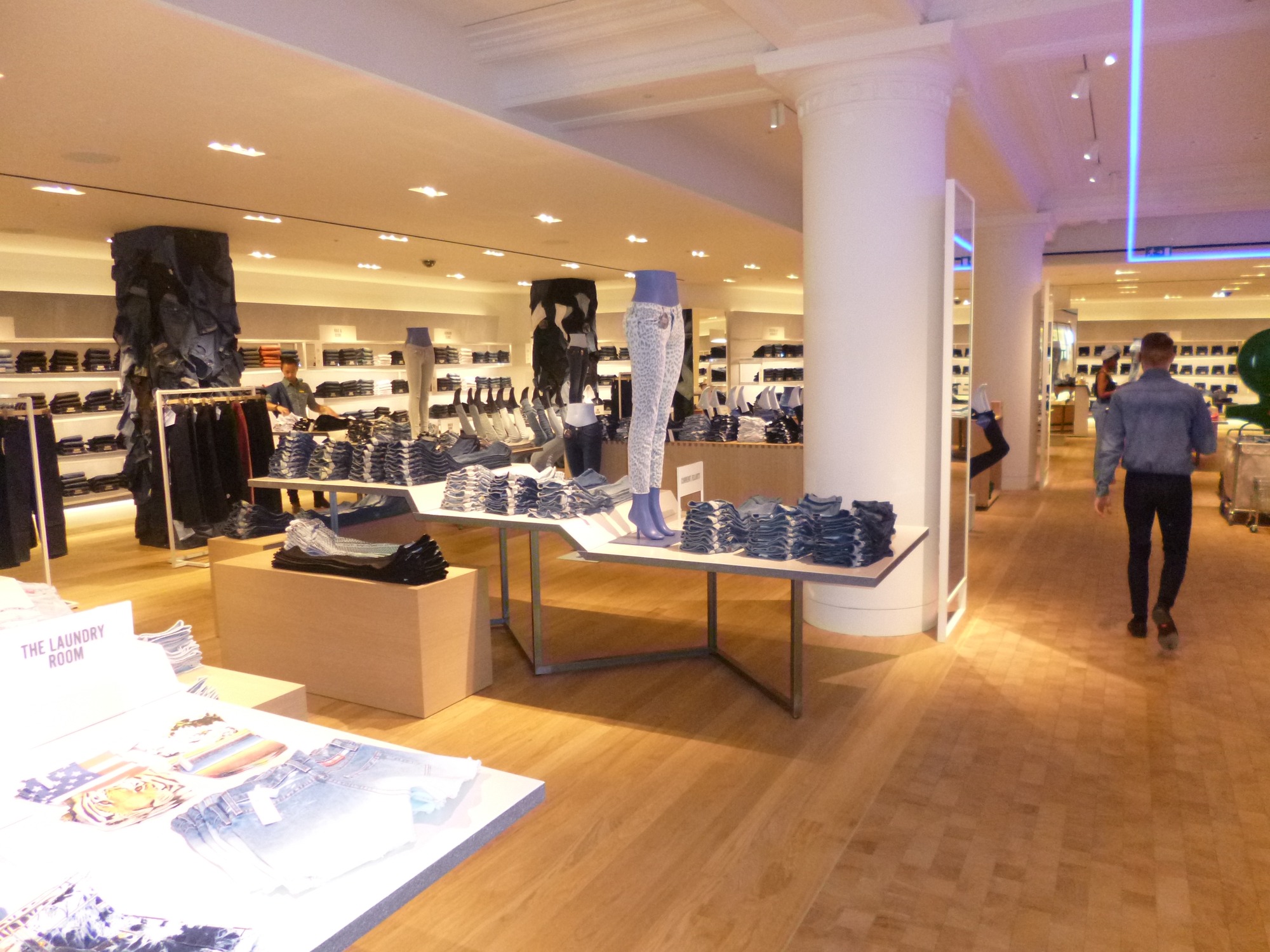Denim Studio, Selfridges, Oxford Street, London