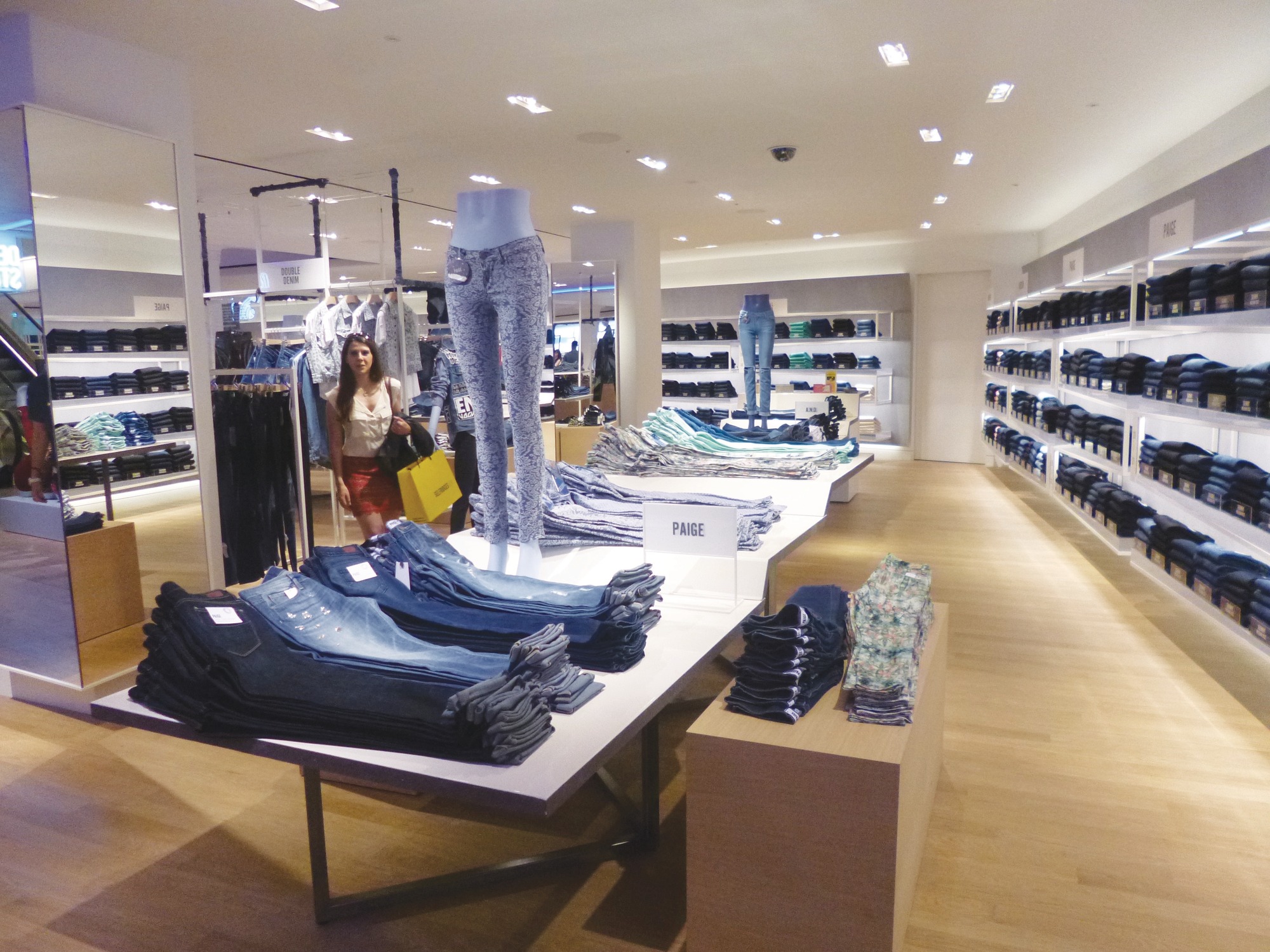 Denim Studio, Selfridges, Oxford Street, London
