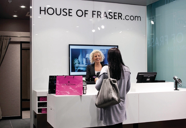 House of Fraser launches next evening delivery