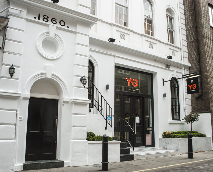 Y-3 opens new store in Covent Garden