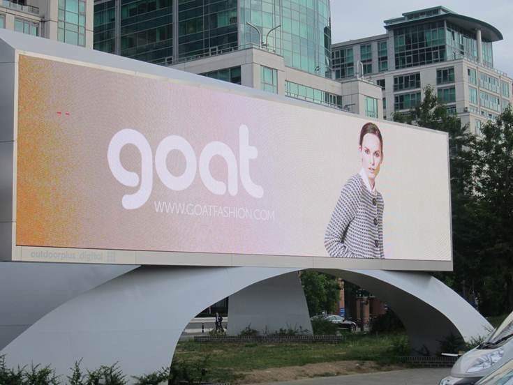 Goat's London billboard campaign