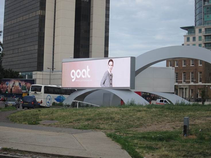 Goat's London billboard campaign