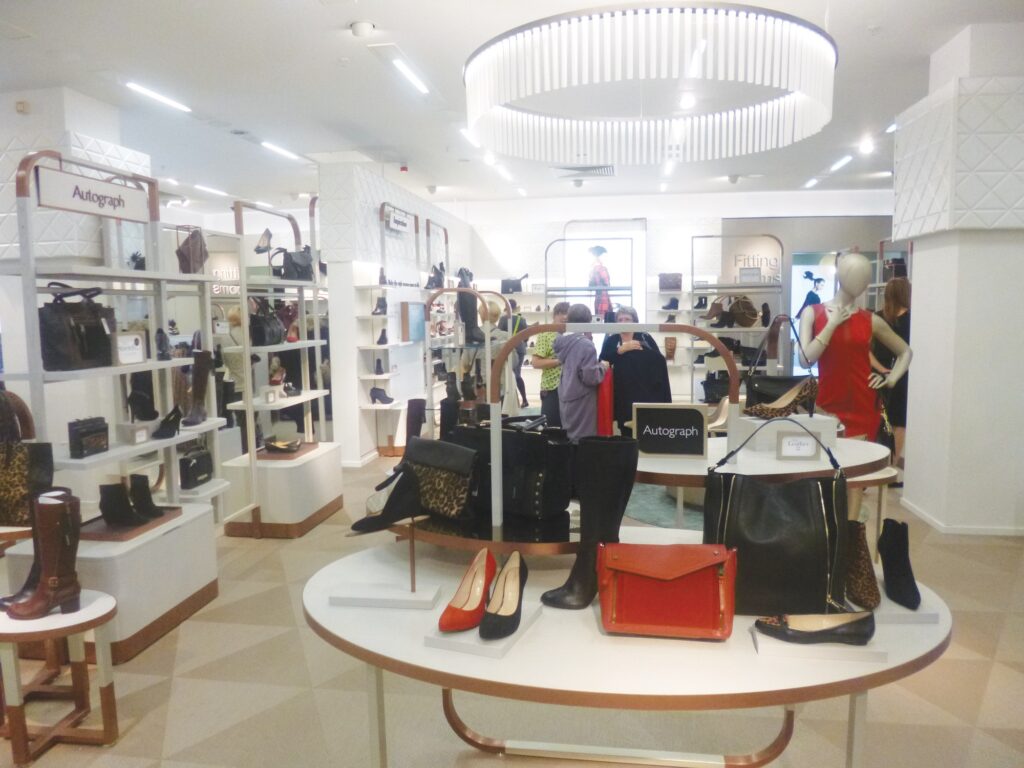 M&S accessories, Pantheon, Oxford Street