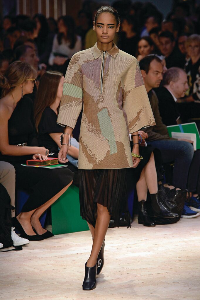 Paris Fashion Week: Expressionist camo