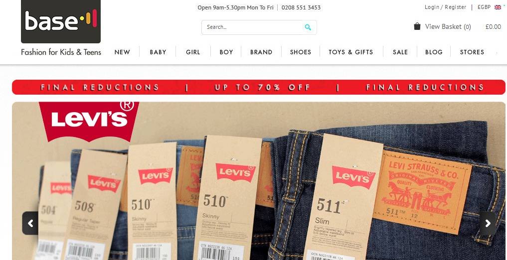 Base Menswear enters administration