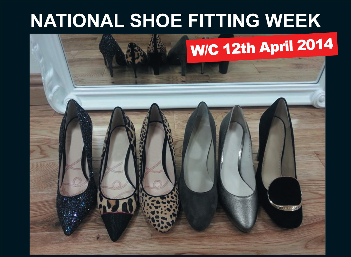 National Shoe Fitting Week kicks off this weekend