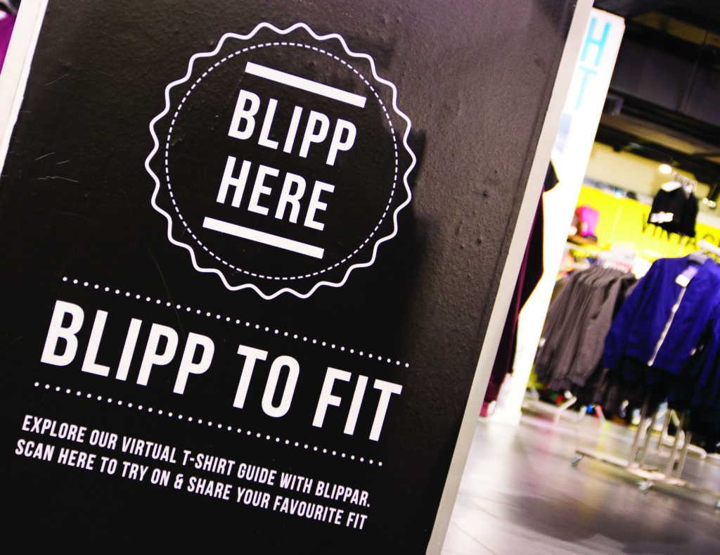 Topman goes virtual with Blippar