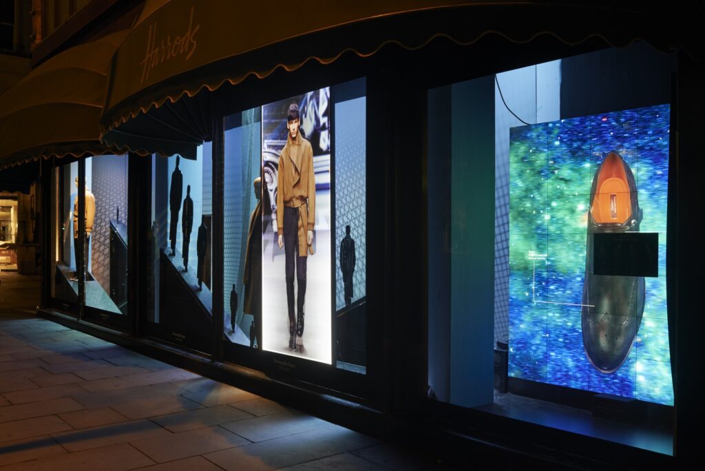 Video: Ermenegildo Zegna takes over Harrods window