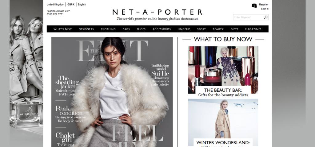 Net-a-Porter’s website crashes after launching Sale