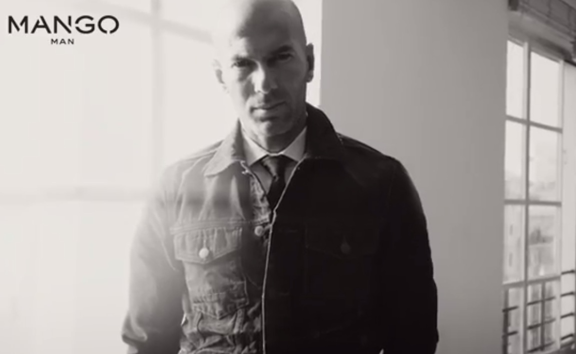 Video: Mango Man unveils Zinedine Zidane spring 15 campaign