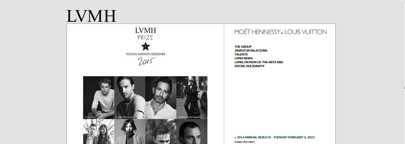LVMH operating profit falls for first time in five years