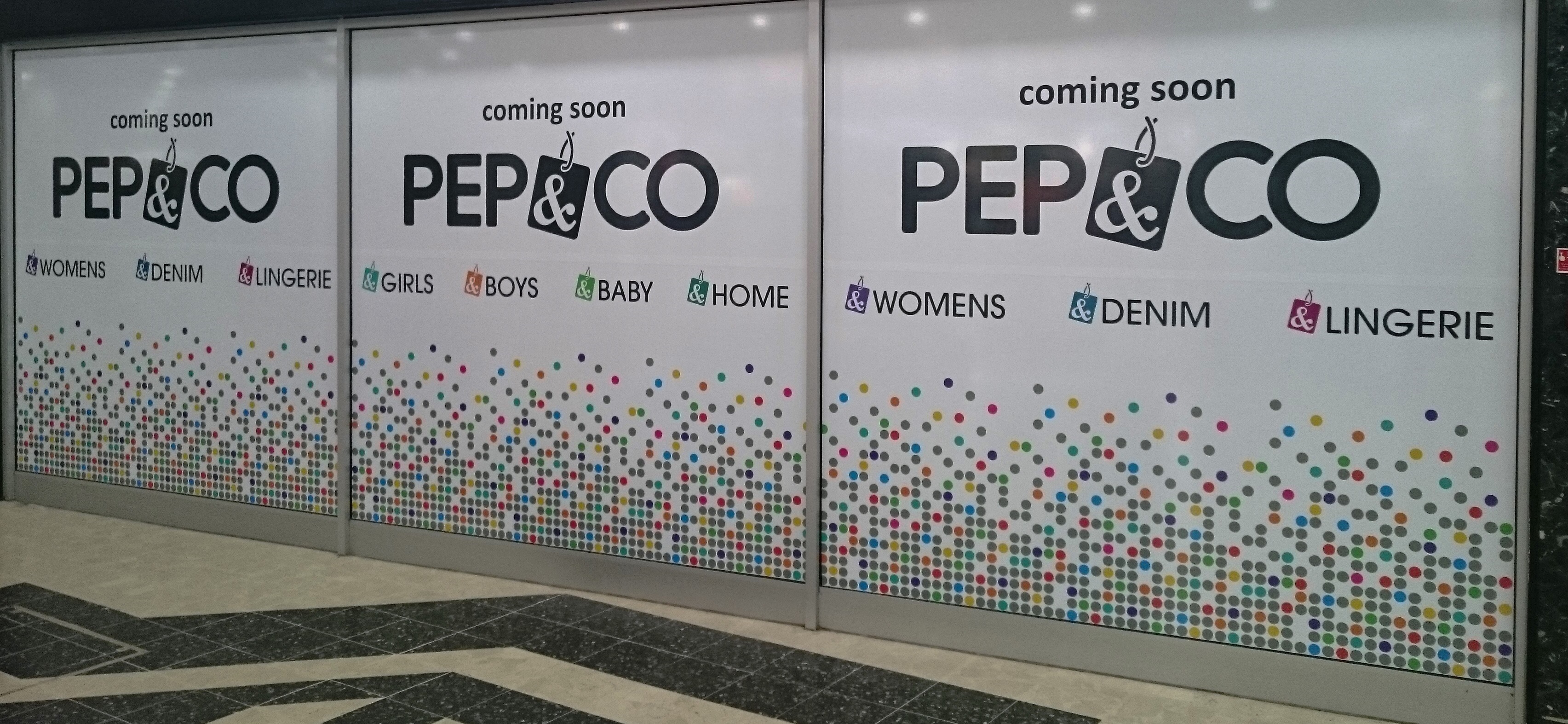 More locations revealed for Pep&Co launch
