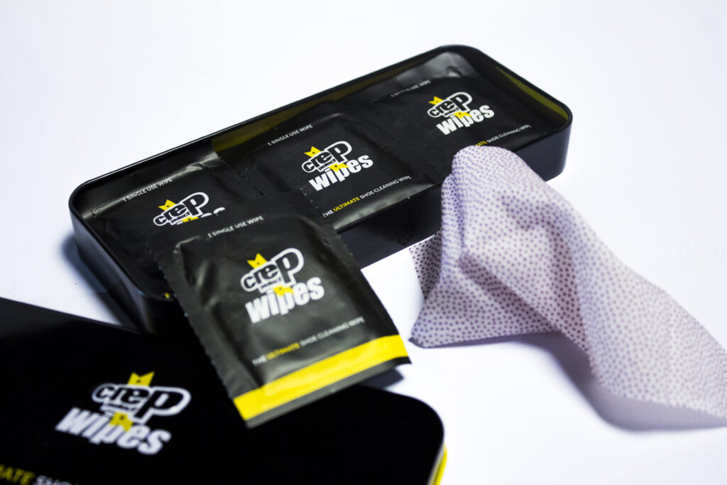Crep Protect launch shoe cleaning wipes