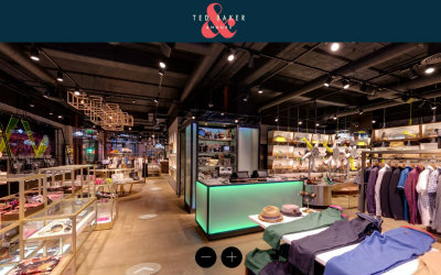 Ted Baker opens first virtual store