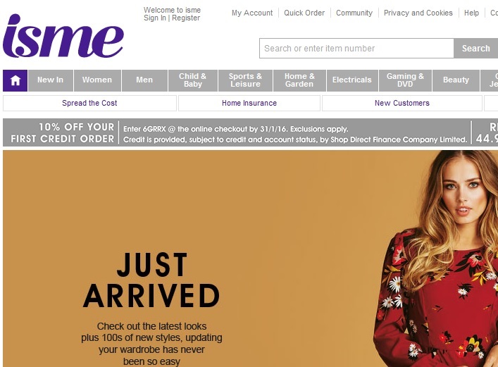Shop Direct merges Isme into Very