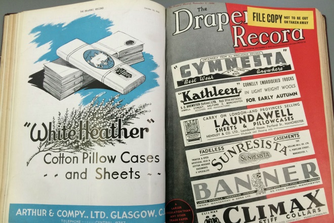 Featured in Drapers: 75 years ago this week