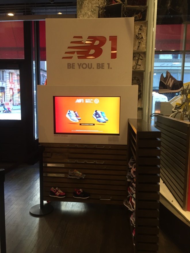 A byte of the Big Apple: tech in store at New Balance and True Religion