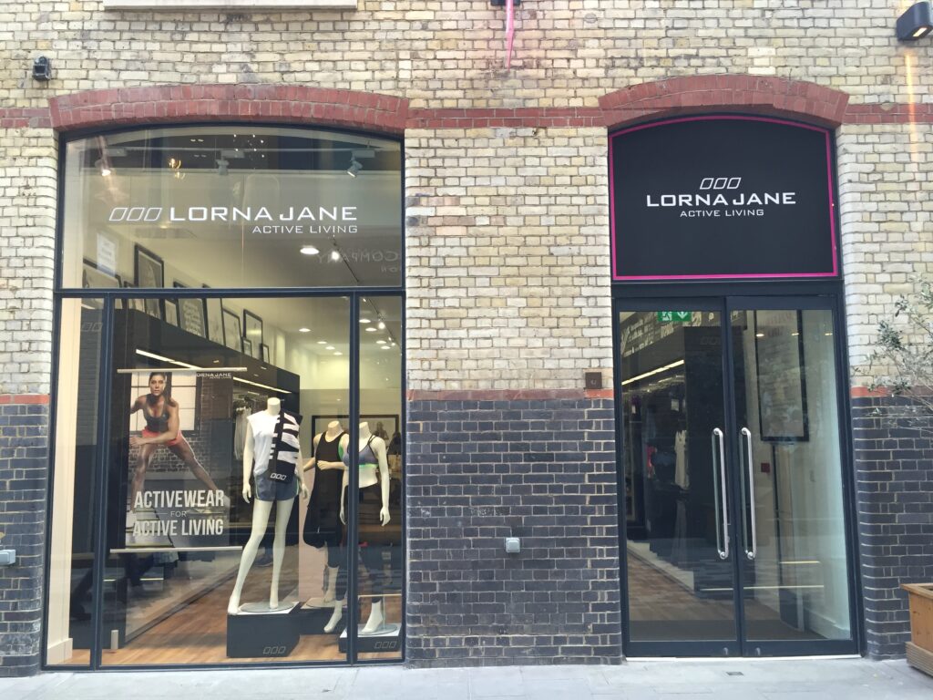 Image gallery: Lorna Jane's first UK store