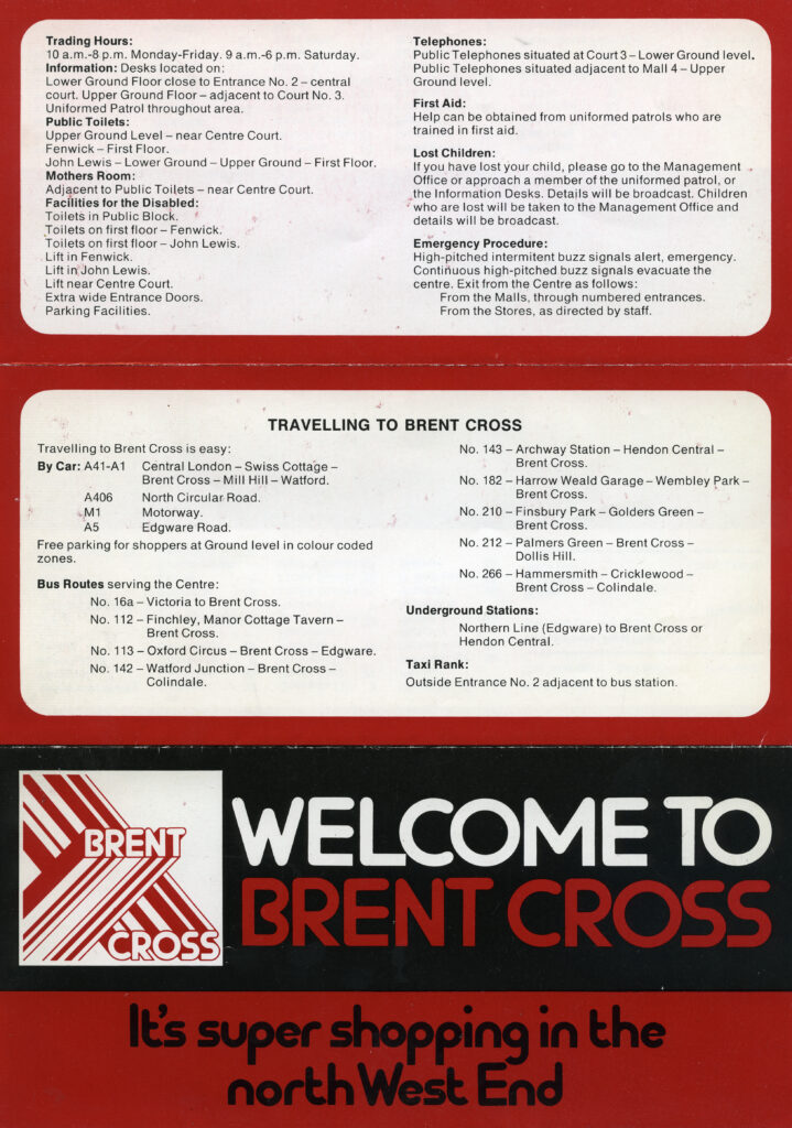 In pictures: Brent Cross shopping centre turns 40