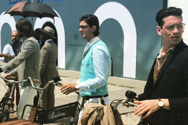 Party atmosphere continues on day three at Pitti